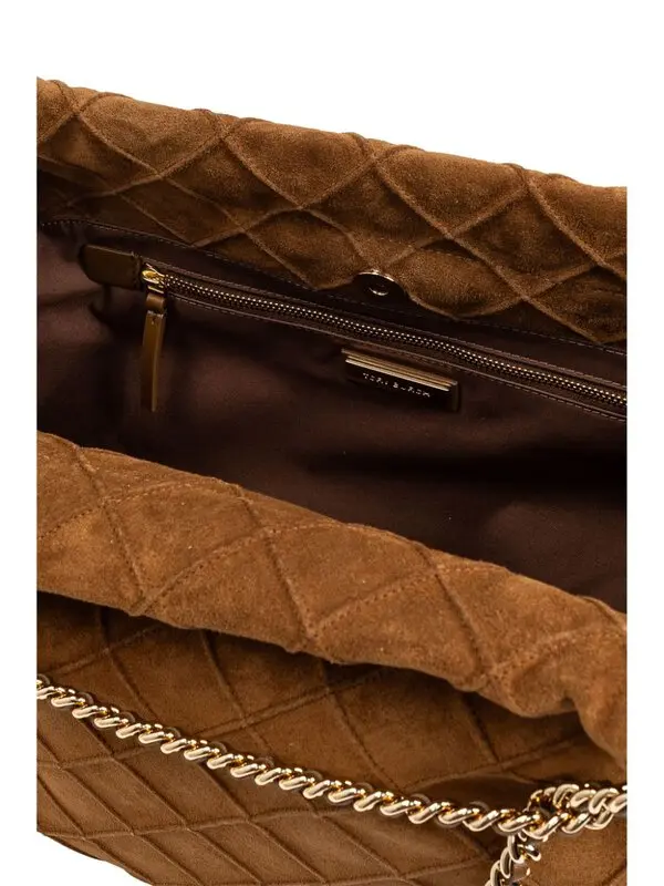 Tory Burch Fleming Tote Bag - Brown