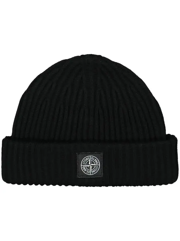 Stone Island Wool Beanie Hat