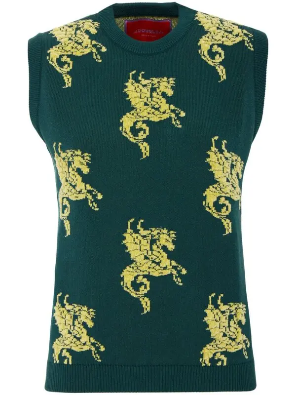 La DoubleJ Gryphos Knitted Top - Black