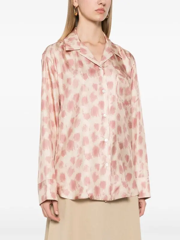 Marni Animal-print Shirt - Pink