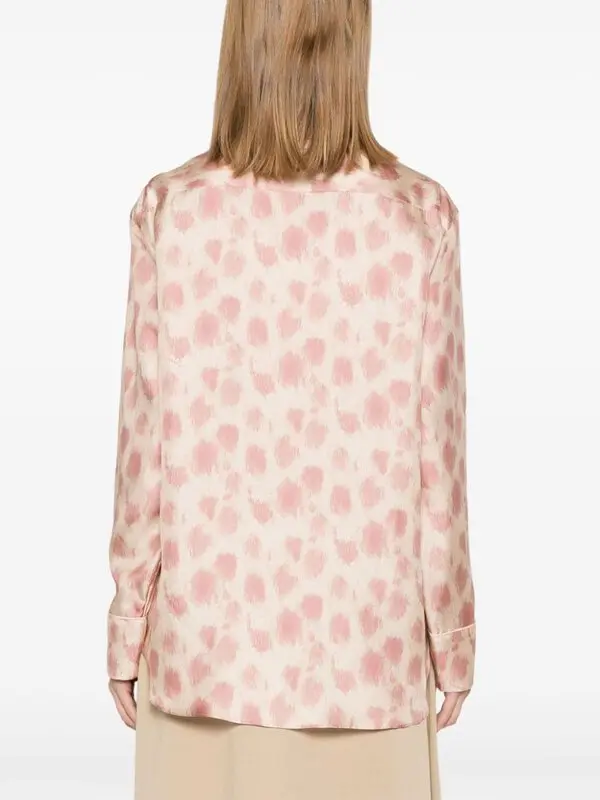 Marni Animal-print Shirt - Pink