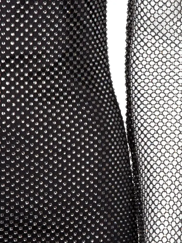 Sportmax Crystal Embellished Maxi Dress