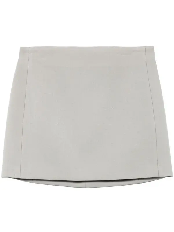 Wardrobe.NYC Virgin Wool Mini Skirt