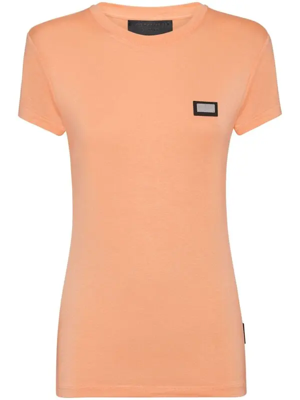 Philipp Plein Logo-plaque T-shirt - Orange