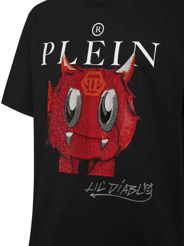 Philipp Plein Ss Crystal Monster T-shirt