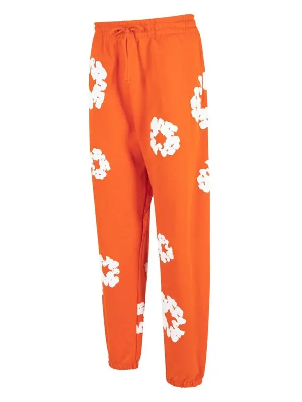 DENIM TEARS The Cotton Wreath Track Pants - Orange