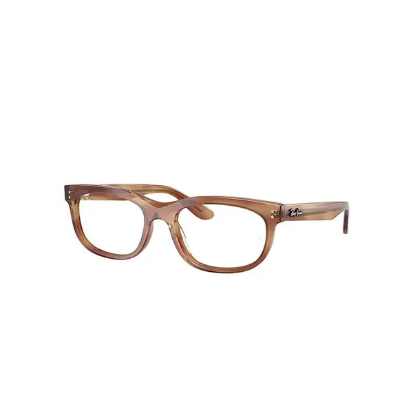 Ray-ban Balorette Optics Eyeglasses Frame - Striped Brown