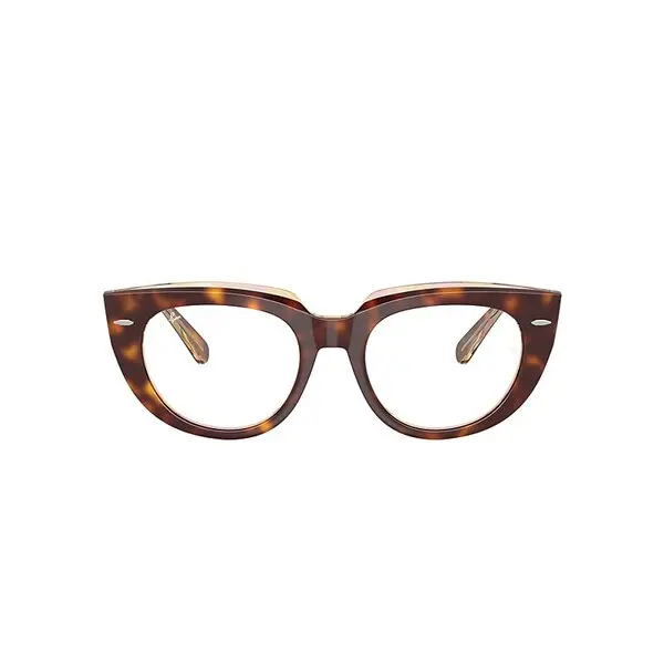 Ray-ban Doreen Optics Eyeglasses - Light Havana On Multicolor