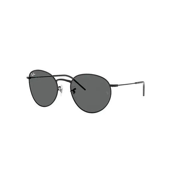 Ray-ban Round Reverse Sunglasses - Black