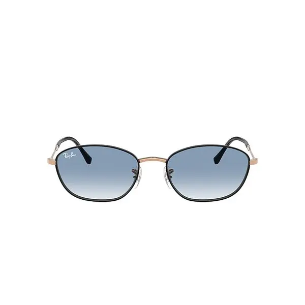 Ray-ban Sunglasses With Green Lenses - Rose Gold