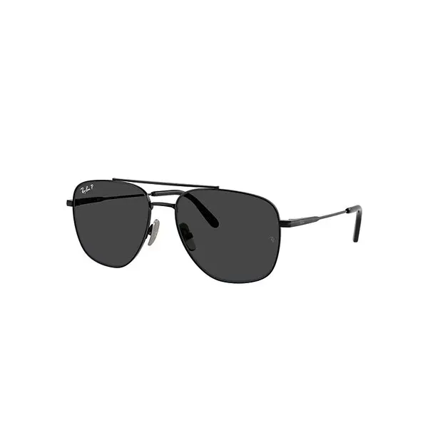 Ray-ban William Titanium Sunglasses - Black