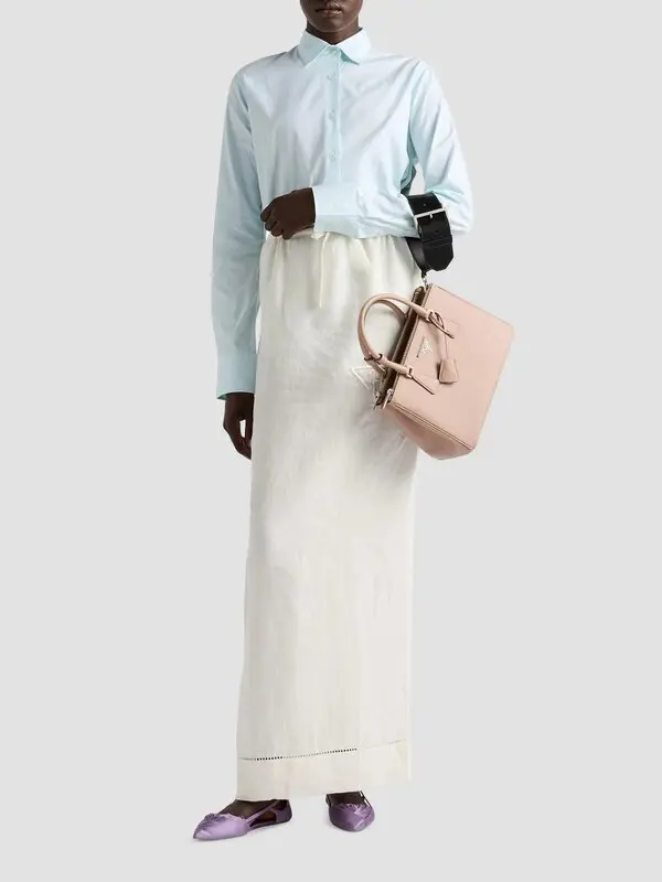 Prada Oxford Cotton Shirt - Sky Blue