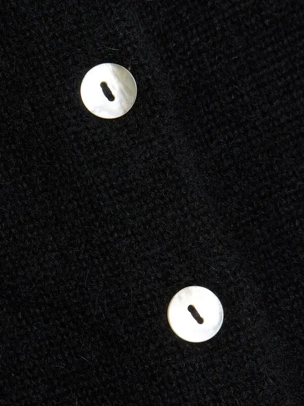 DÔEN Anisa Short-sleeve Cardigan - Black