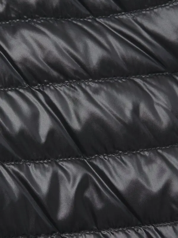Herno Iconico Emilia Cap-sleeve Down Puffer Jacket - Black