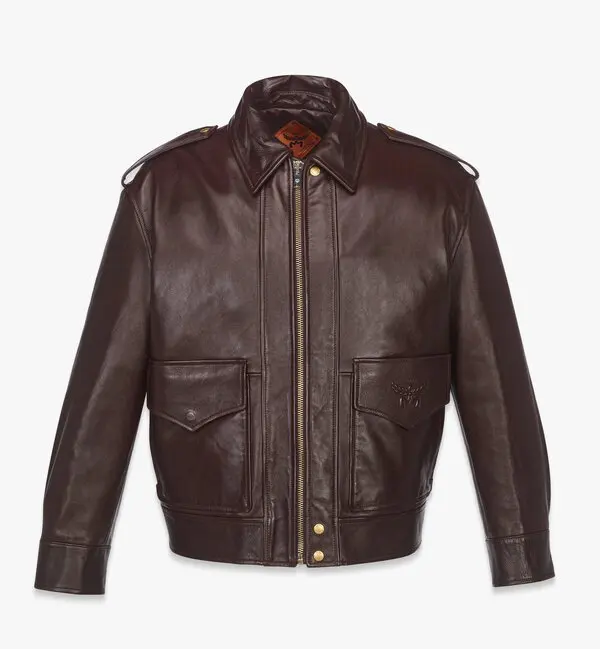 Mcm Calf Leather Jacket