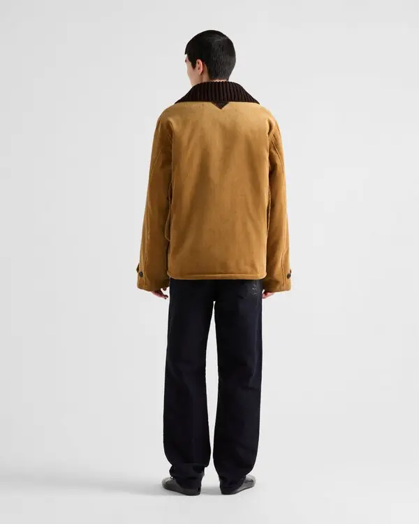 Prada Corduroy Jacket - Barley | Editorialist