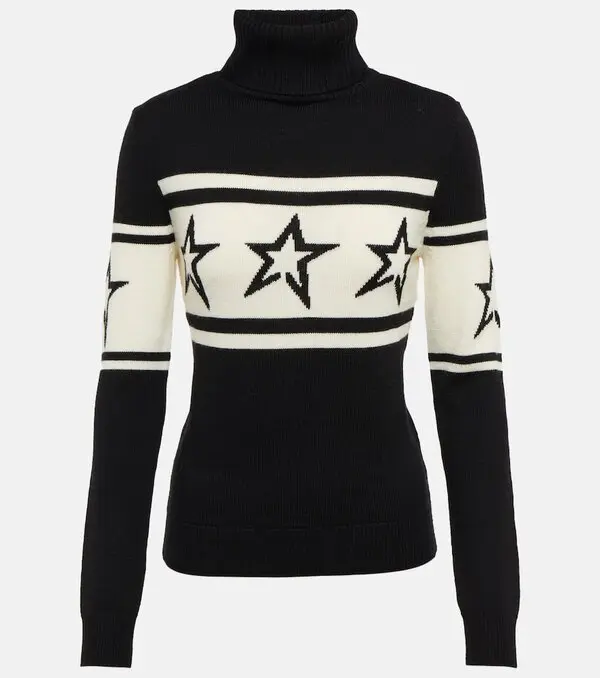 Perfect Moment Chopper Wool Turtleneck Sweater