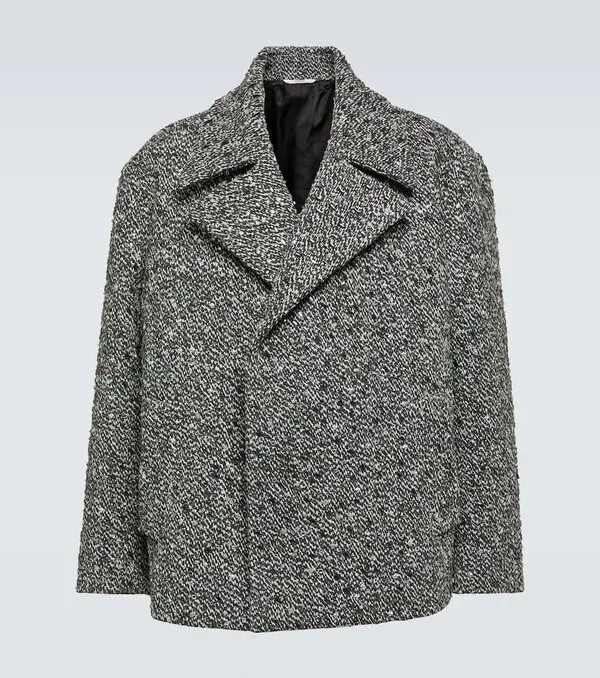 Valentino Garavani Embellished Boucle Wool-blend Jacket