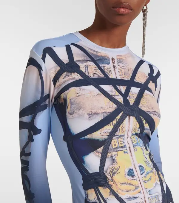 Y/project Printed Maxi Dress