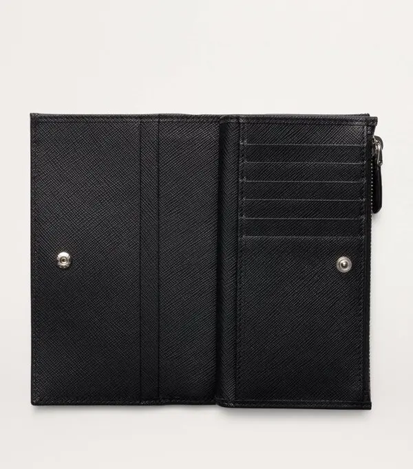 Prada Large Saffiano Leather Wallet