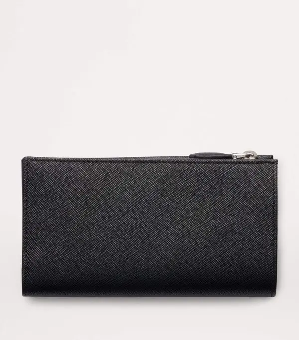 Prada Large Saffiano Leather Wallet