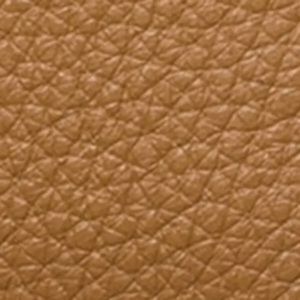 Prada Leather Card Holder - Brown
