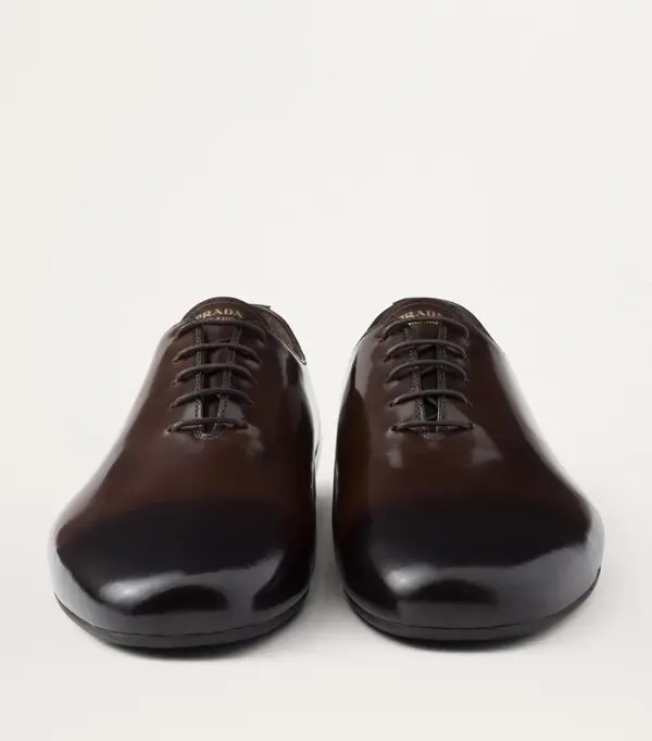 Prada Leather Oxford Shoes