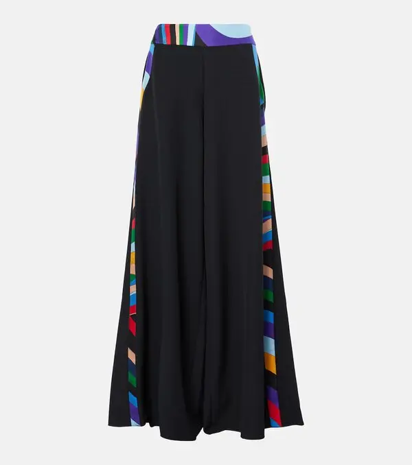 Emilio Pucci Iride Cady Palazzo Pants - Multicoloured
