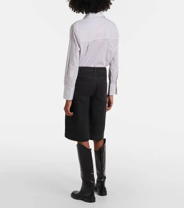 Vince Denim Bermuda Shorts