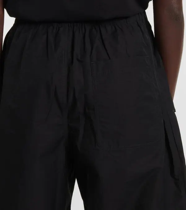 Wardrobe.NYC High-rise Wide-leg Cotton-blend Pants