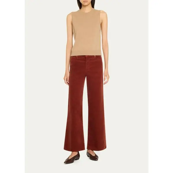FRAME Le Slim Palazzo Corduroy Jeans
