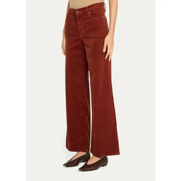 FRAME Le Slim Palazzo Corduroy Jeans