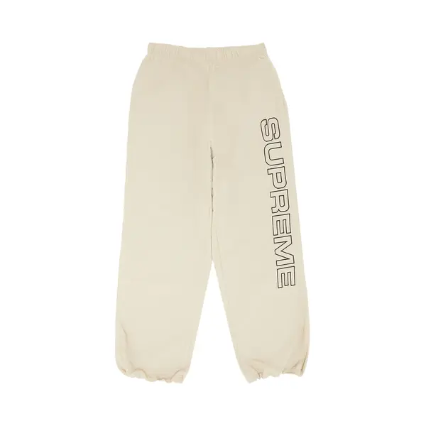 Supreme Spellout Embroidered Track Pant 'sand - Tan