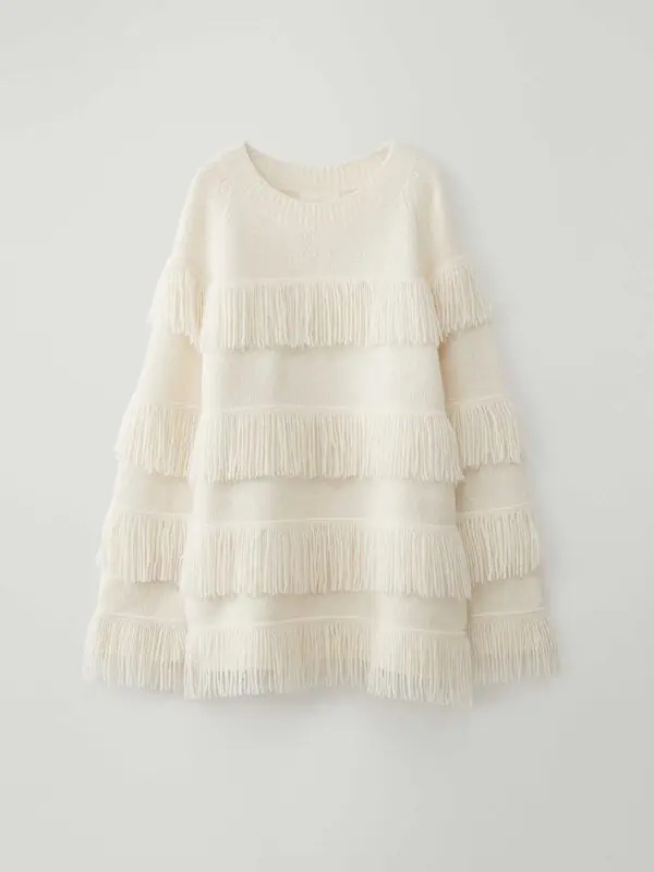 LISA YANG STORE Agneta Bouclé Cashmere Sweater