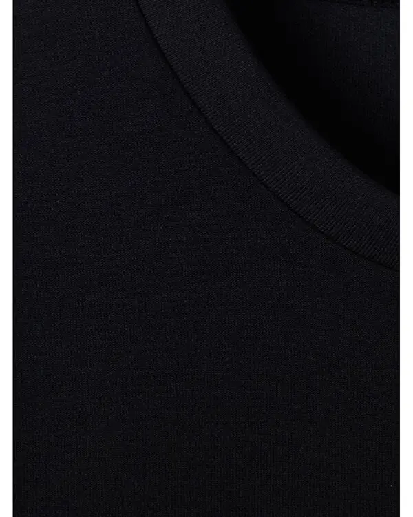 REISS Bradley Interlock Tee - Navy Blue