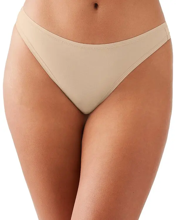 Wacoal Understated Cotton Thong - Sand