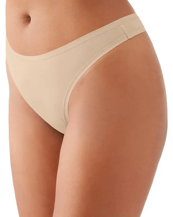 Wacoal Understated Cotton Thong - Sand