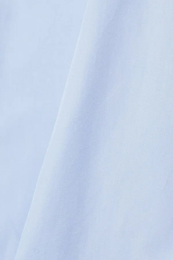 PETER DO Paneled Cotton-poplin Shirt