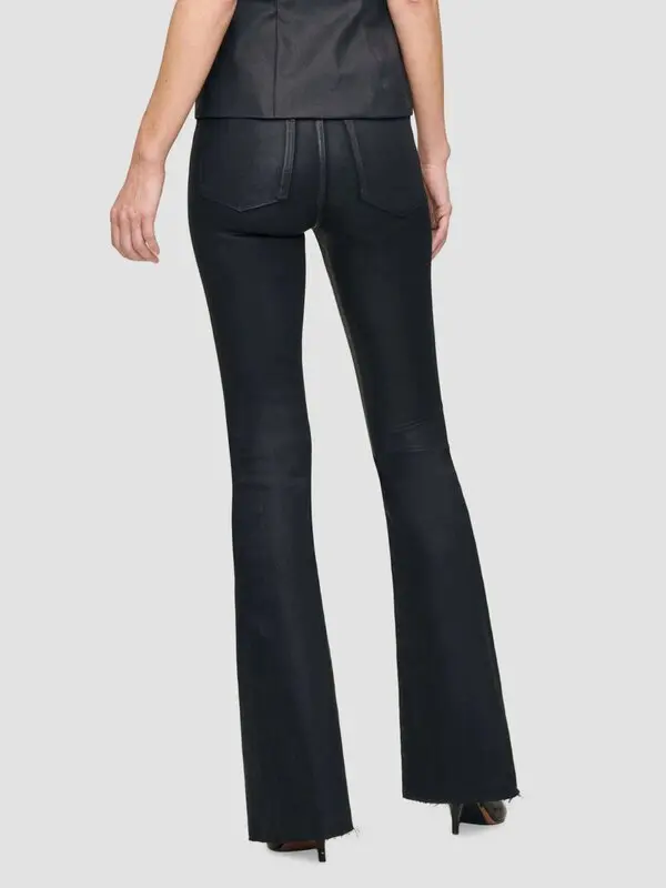 DL1961 Bridget Bootcut High Rise Instasculpt Coated Jeans