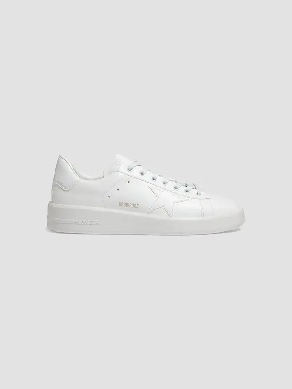 GOLDEN GOOSE Pure Star Low-top Sneakers - Optic White