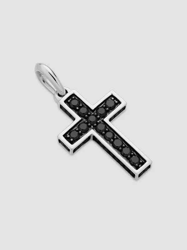 David Yurman Streamline Cross Pendant In Sterling Silver