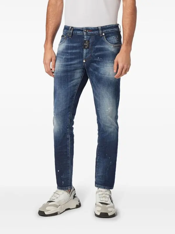 Philipp Plein Super-straight Cut Denim Jeans