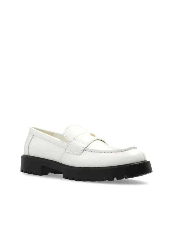 Tory Burch Lug Loafers - White