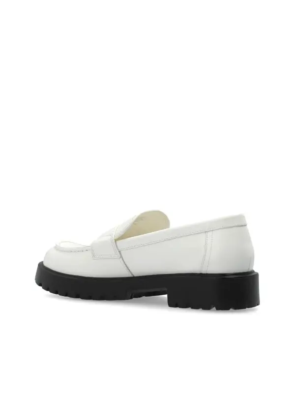 Tory Burch Lug Loafers - White
