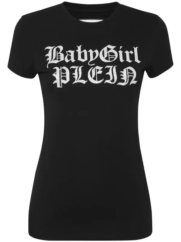Philipp Plein Logo-embellished T-shirt - Black