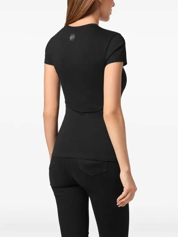 Philipp Plein Logo-embellished T-shirt - Black