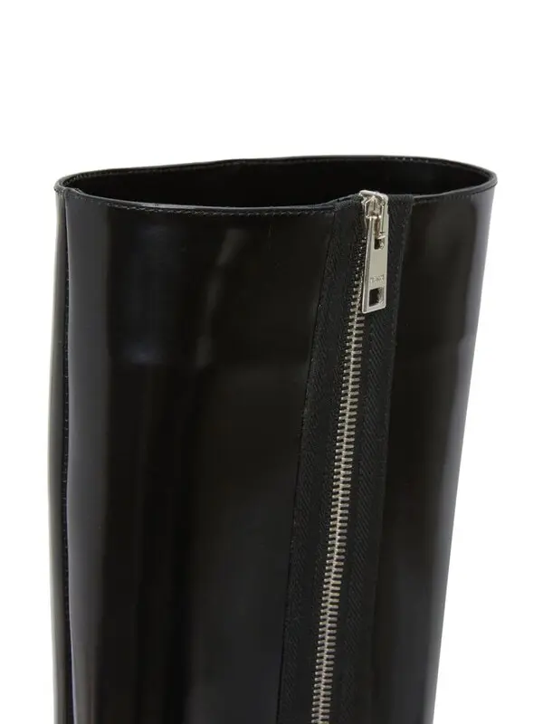 MSGM Pointed-toe Leather Boots