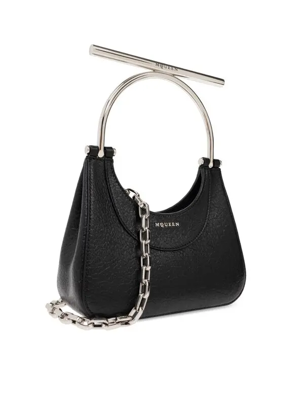 Alexander McQueen Cross T-bar Tote Bag