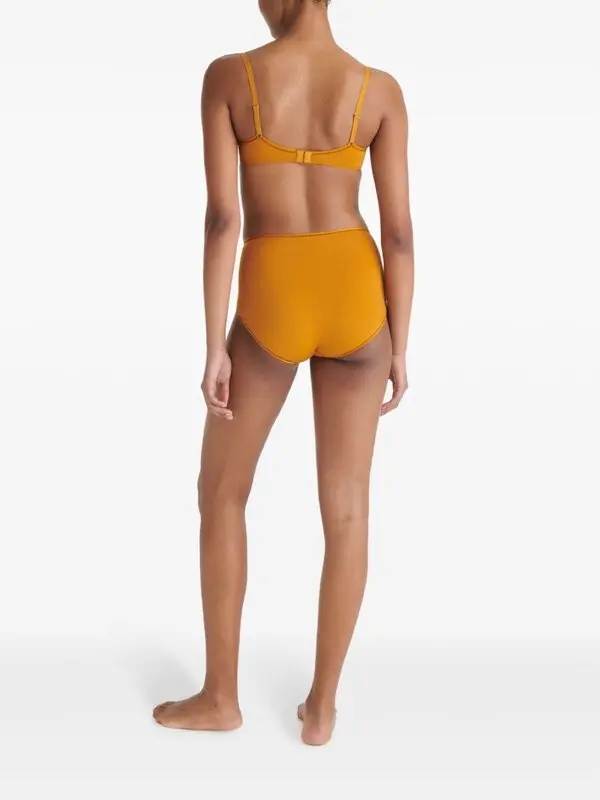 ERES Lydia Soyeuse Wireless Triangle Bra - Yellow