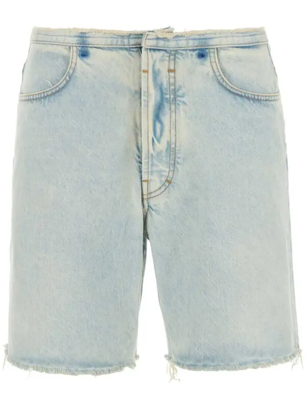 Givenchy Denim Bermuda Shorts - Blue